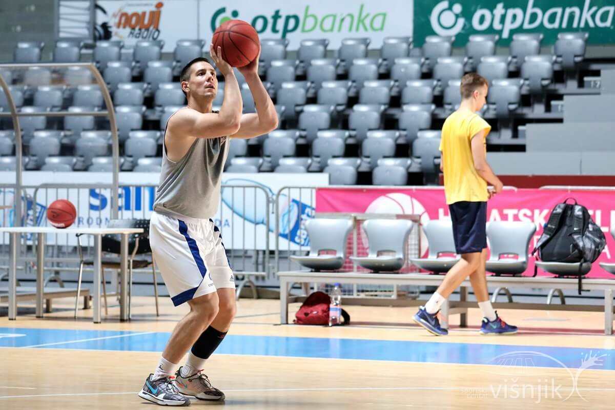 Prva momčad KK-a Zadar u svom ritmu treninga - Športski centar Višnjik